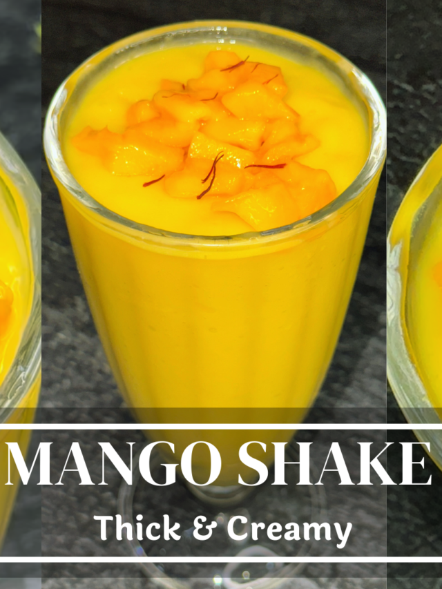 Mango Shake Recipe Without Milk | Mango Fruit Shake - Aayansh Kitchen
