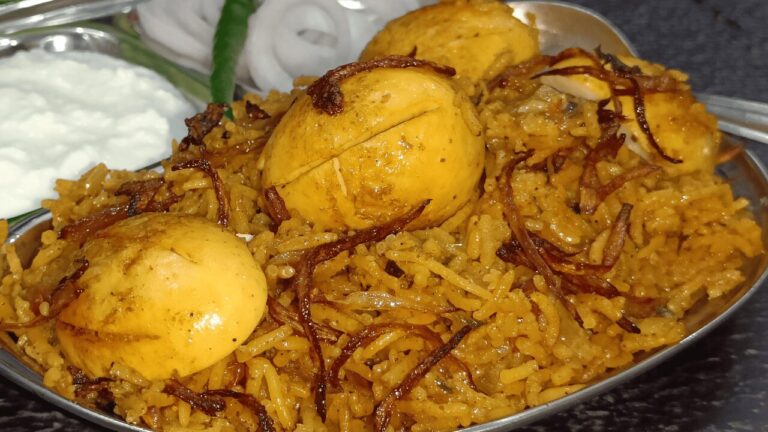 Egg Biryani Recipe - Aayansh Kitchen