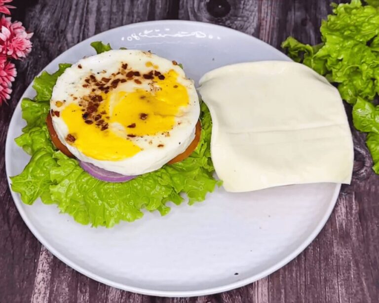 Egg Burger Recipe: Anda Cheese Burger Recipe - Aayansh Kitchen