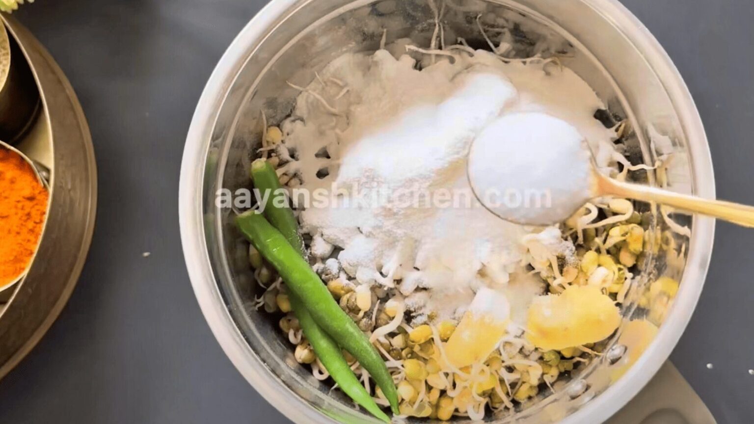 Pesarattu Recipe | Green Moong Dal Dosa - Aayansh Kitchen