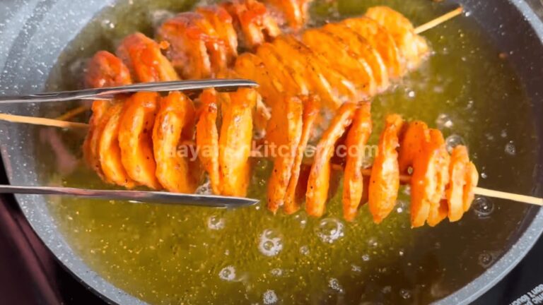 Tornado Potato | Potato Twister Recipe - Aayansh Kitchen