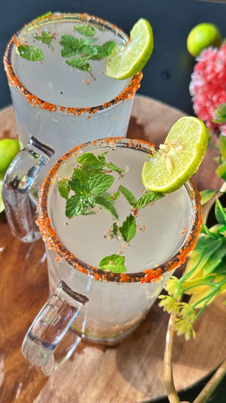 Chia Lemon Water | Lemon Chia Seed Drink - Aayansh Kitchen