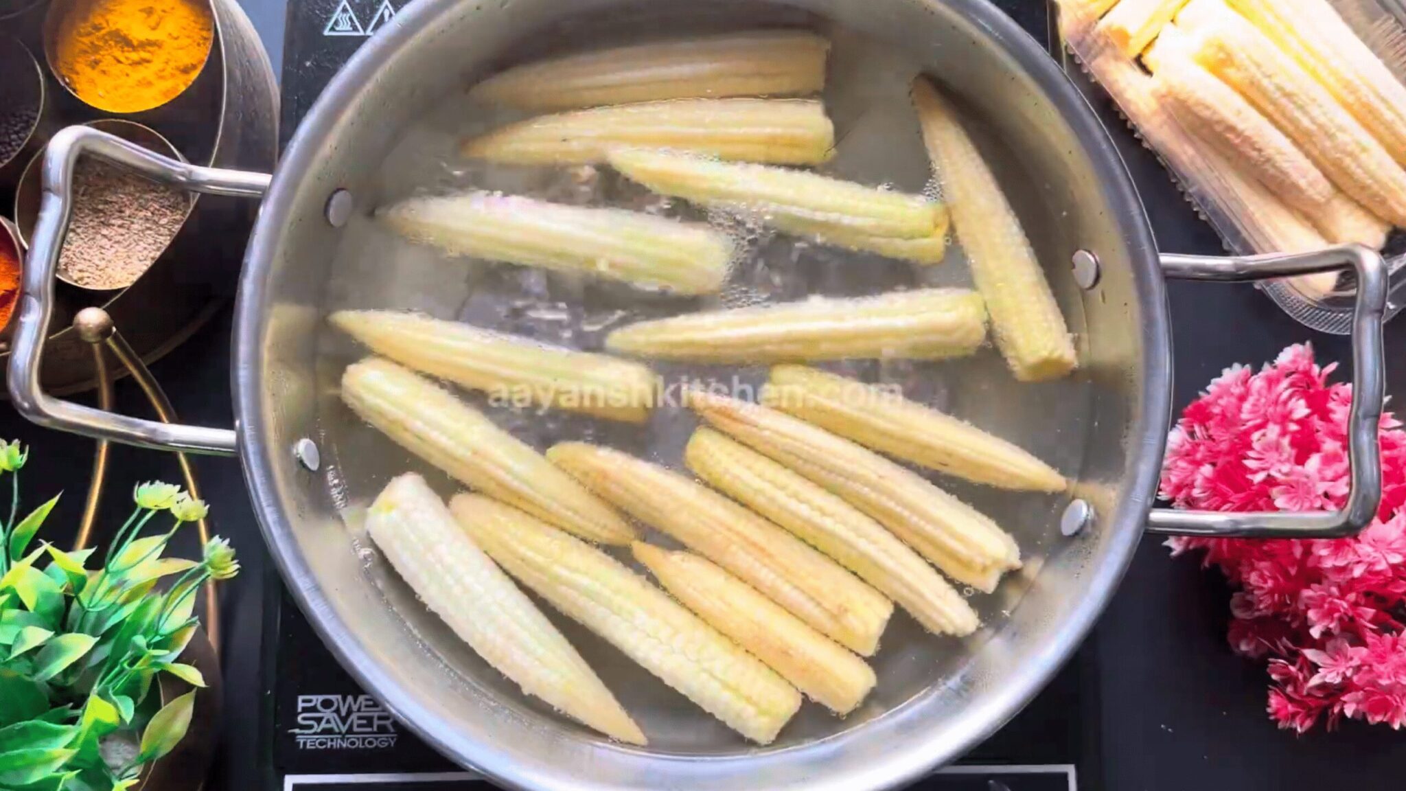 Crispy Baby Corn Fry Recipe | Golden Fried Baby Corn Pakora - Aayansh ...