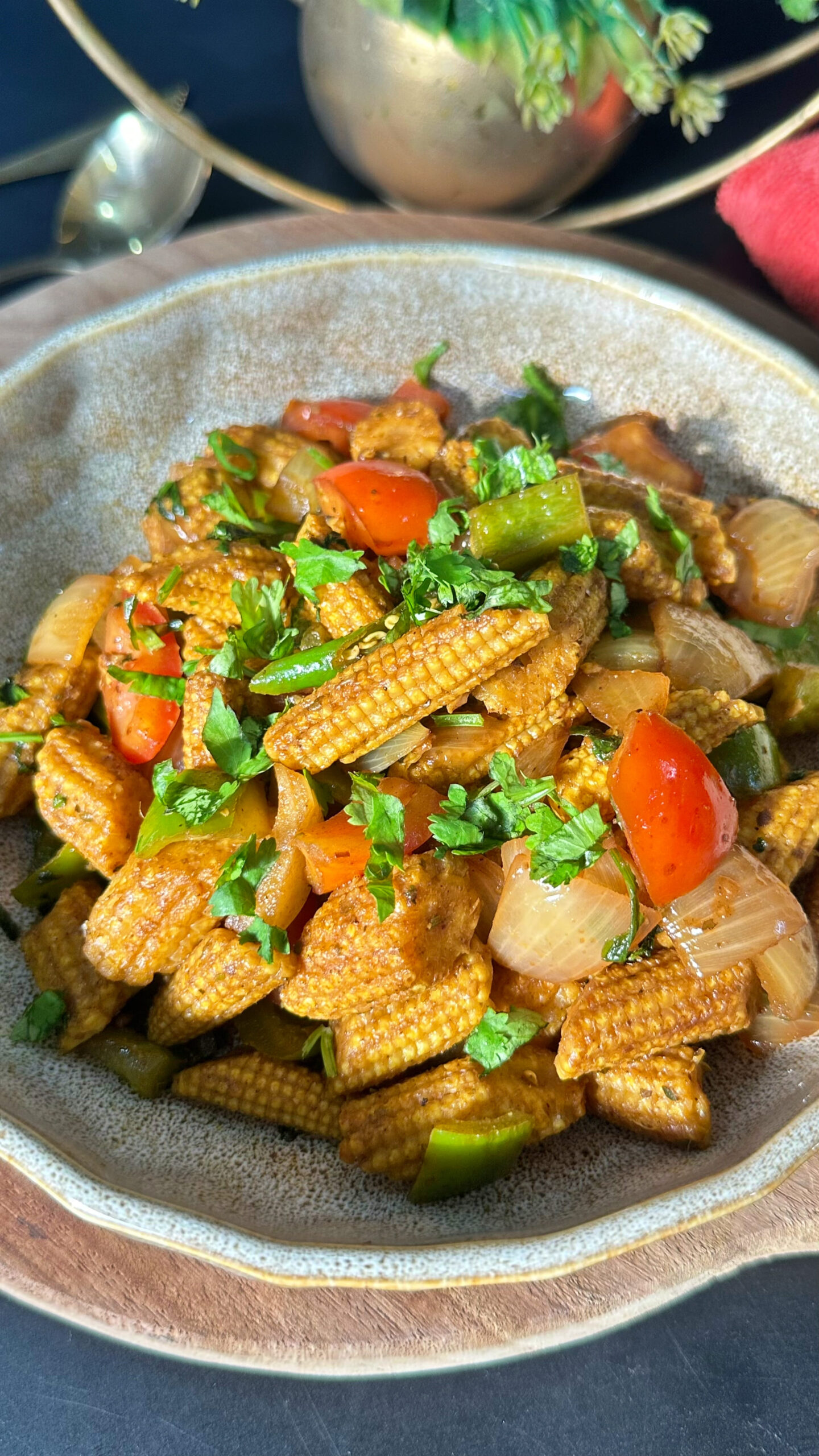 Baby Corn Stir Fry - Aayansh Kitchen